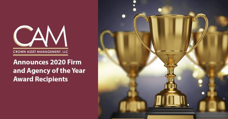 Crown Asset Management Announces 2020 Firm and Agency of the Year Award ...